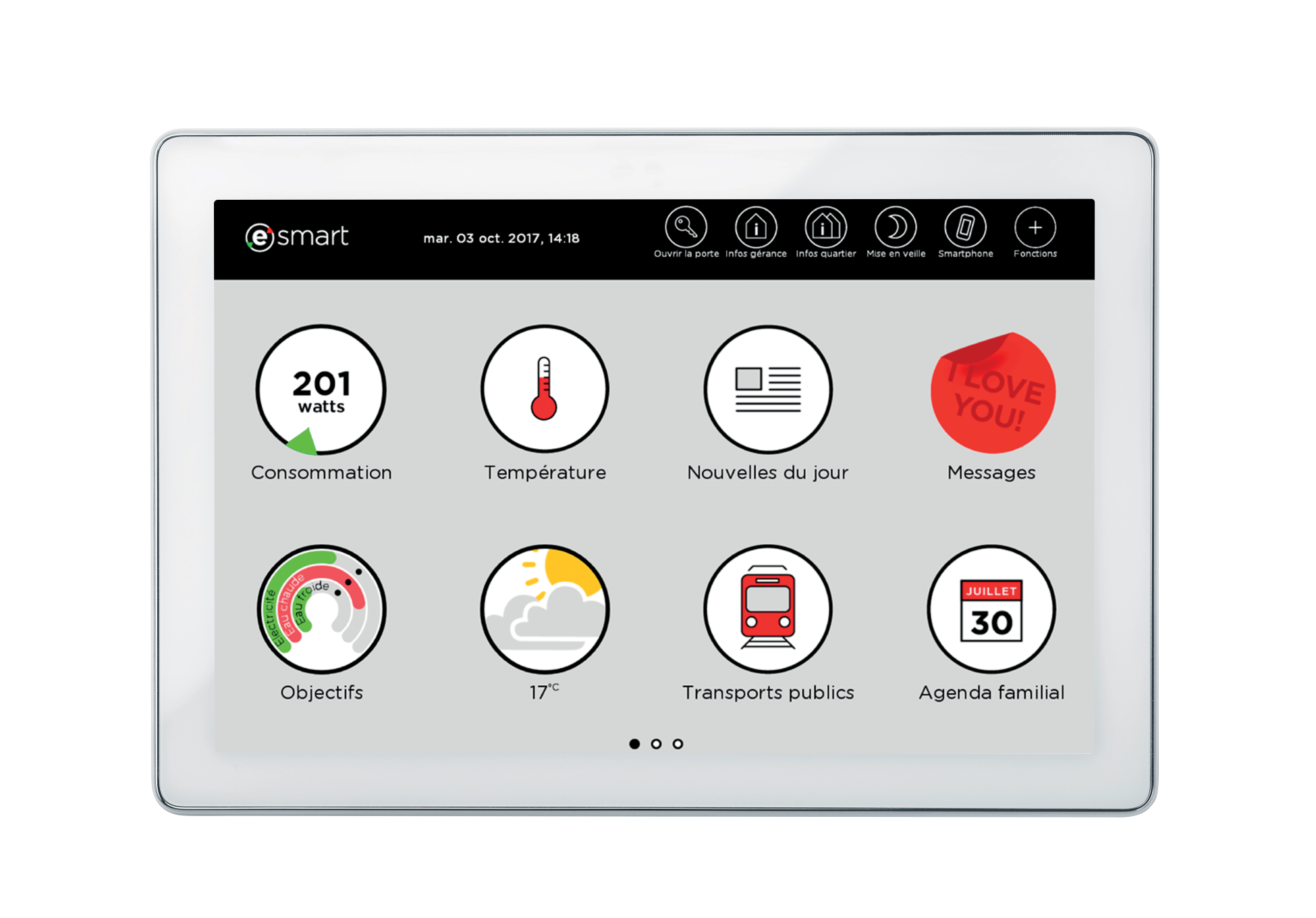 eSMART – One click to manage your home